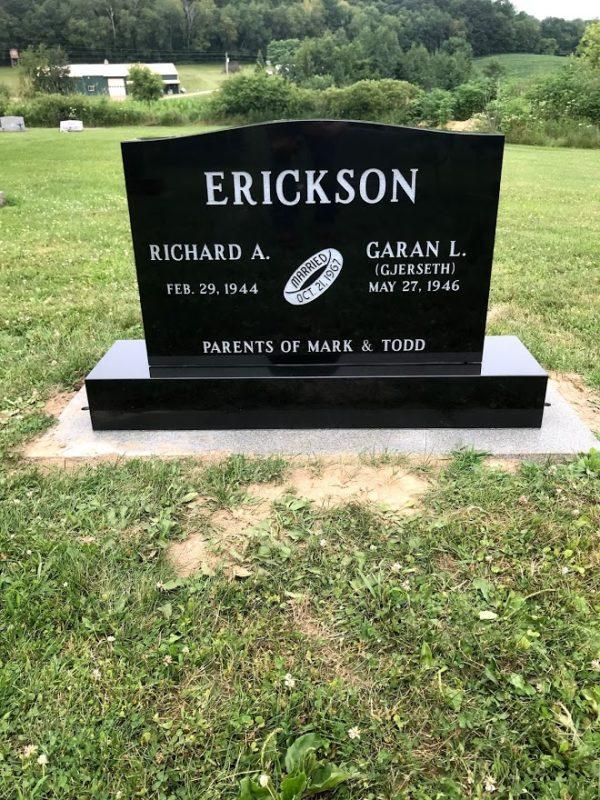 Two Grave Monuments Near Me | Muscatine, IA | Iowa Memorial Granite Company